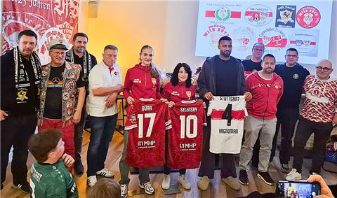 Vagnoman besucht Fanclub-Symbiose in Wiernsheim