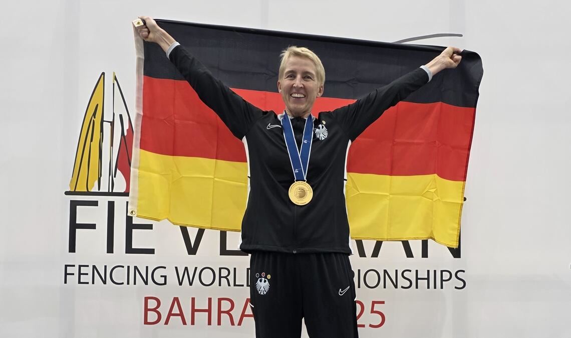 Carolin Marheineke setzt ihrer Karriere die Krone auf